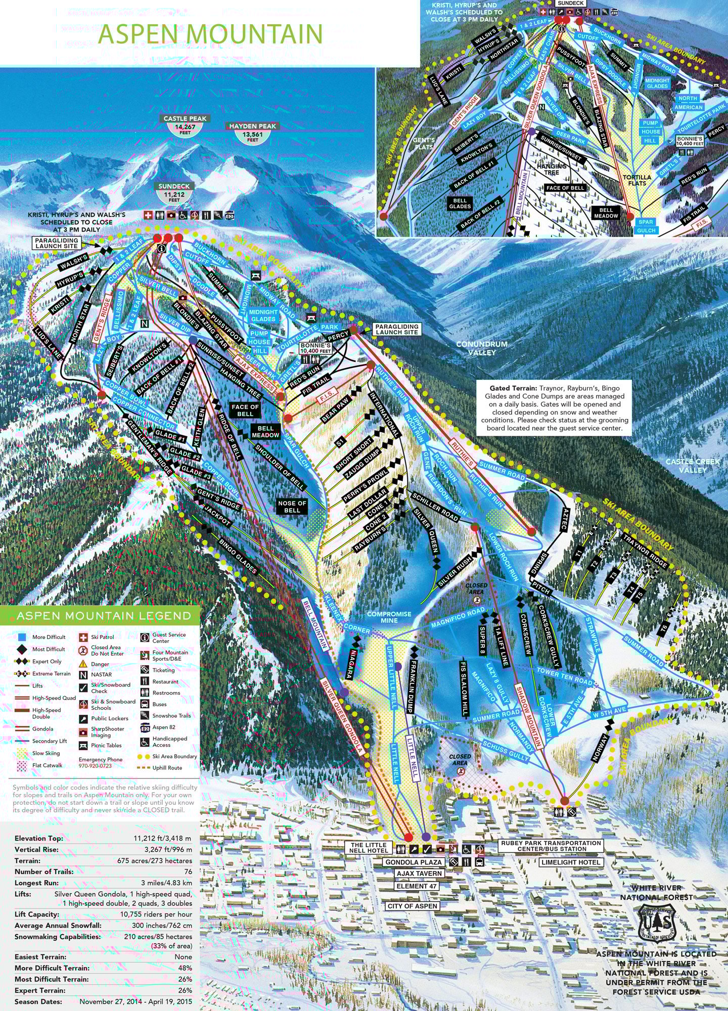 Aspen, Colorado Trail Map/Webcams Aspen, Colorado Trail Map/Webcams